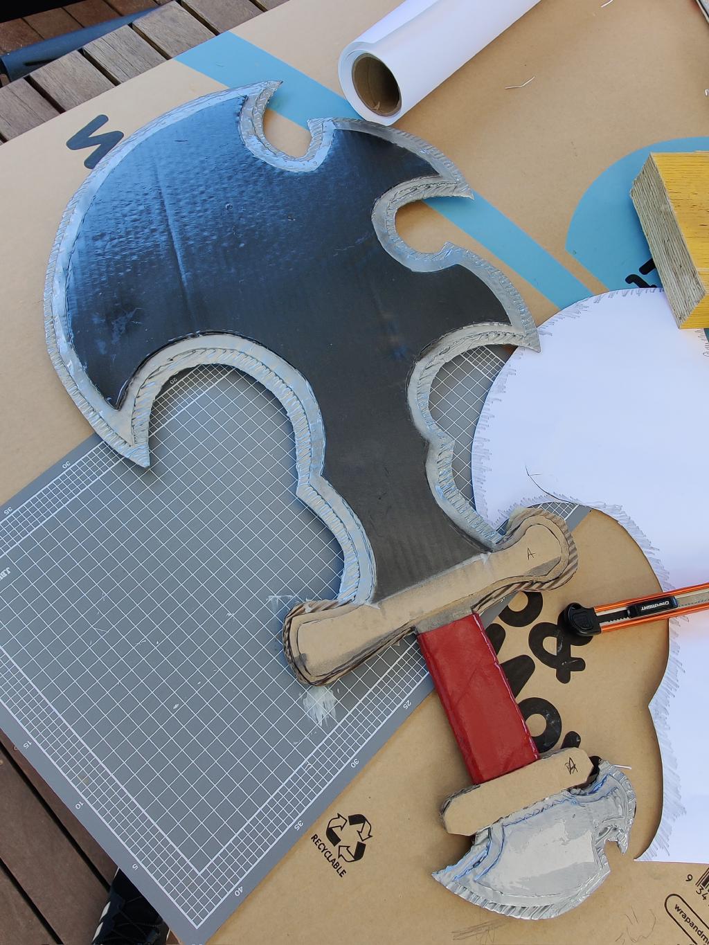 Savage Lynel Sword from Breath of the Wild - Cardboard Build · Andre ...