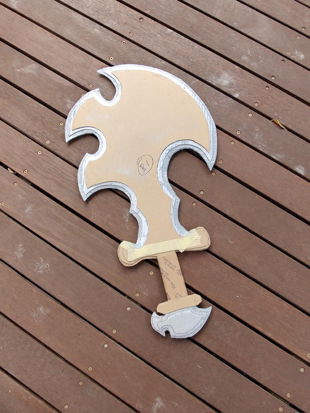 Savage Lynel Sword from Breath of the Wild - Cardboard Build · Andre ...